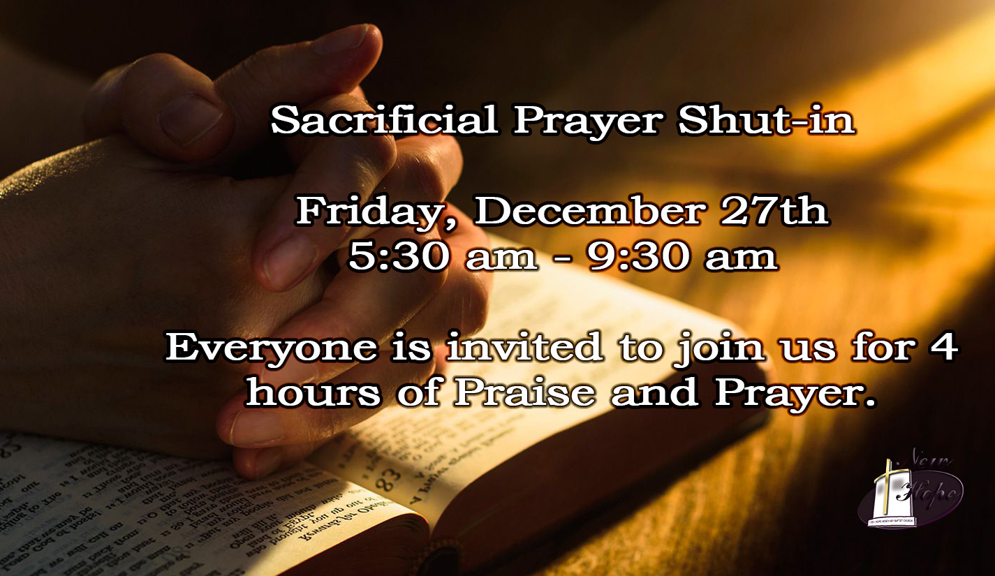 Sacrifice – New Hope Missionary Baptist Church