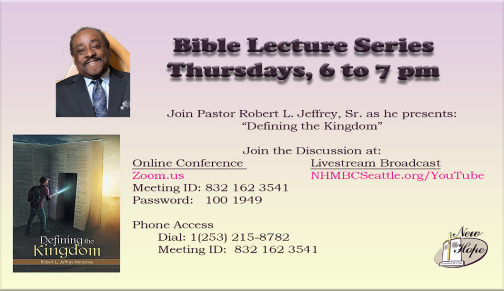Lecture – New Hope Missionary Baptist Church